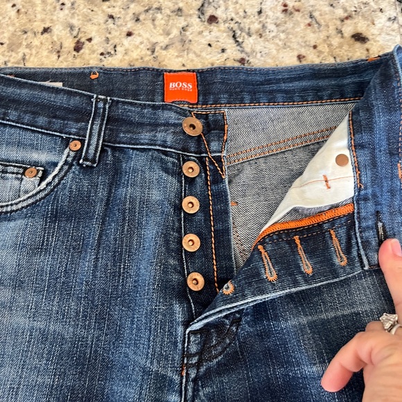 Hugo Boss | Jeans | Hugo Boss Orange Label Button Fly Straight Leg ...